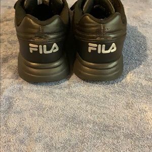 Fila | Shoes | Mens All Black Fila | Poshmark